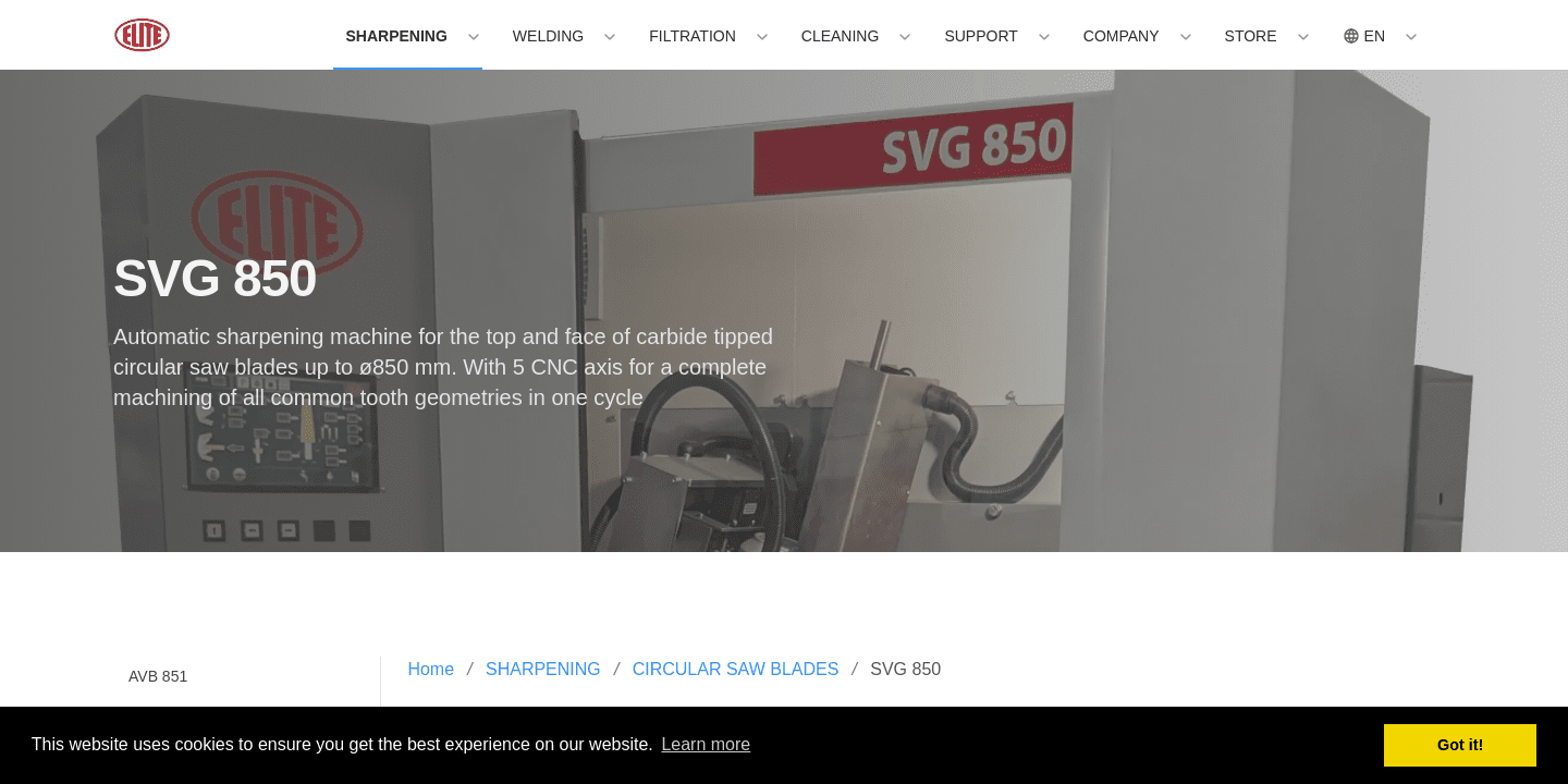 SVG 850 | ELITE